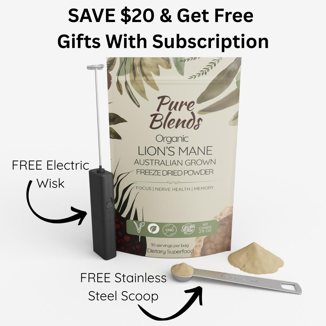 Lions Mane - ADHD Landing Page – PureBlends.com.au